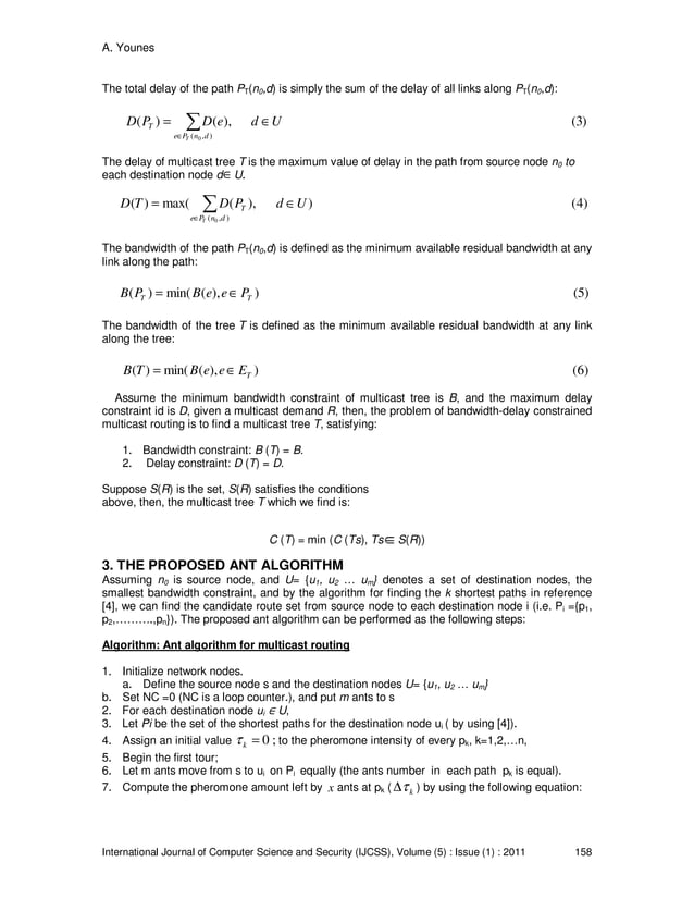 An Ant Algorithm For Solving Qos Multicast Routing Problem Pdf