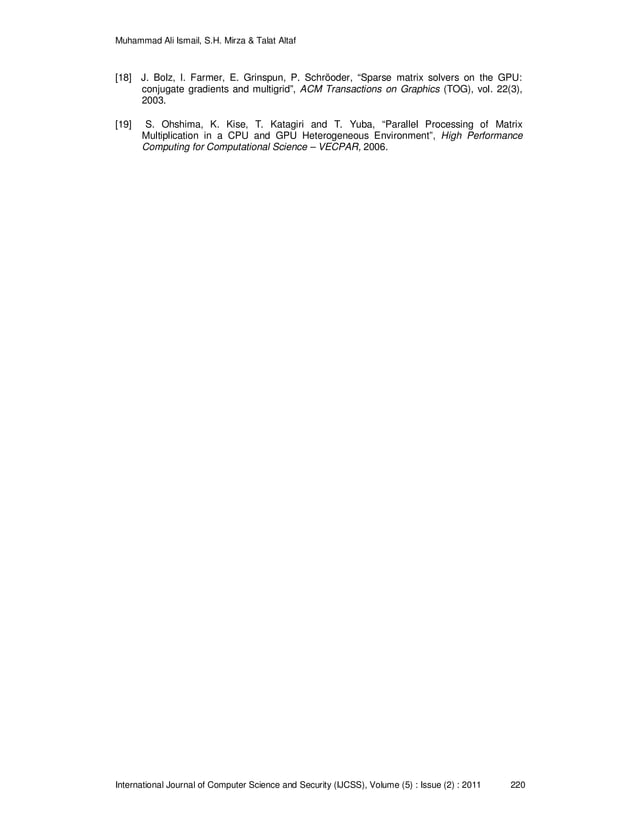 Concurrent Matrix Multiplication On Multi Core Processors Pdf
