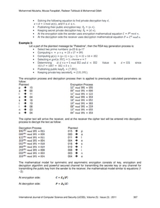 Survey Paper: Cryptography Is The Science Of Information Security | PDF