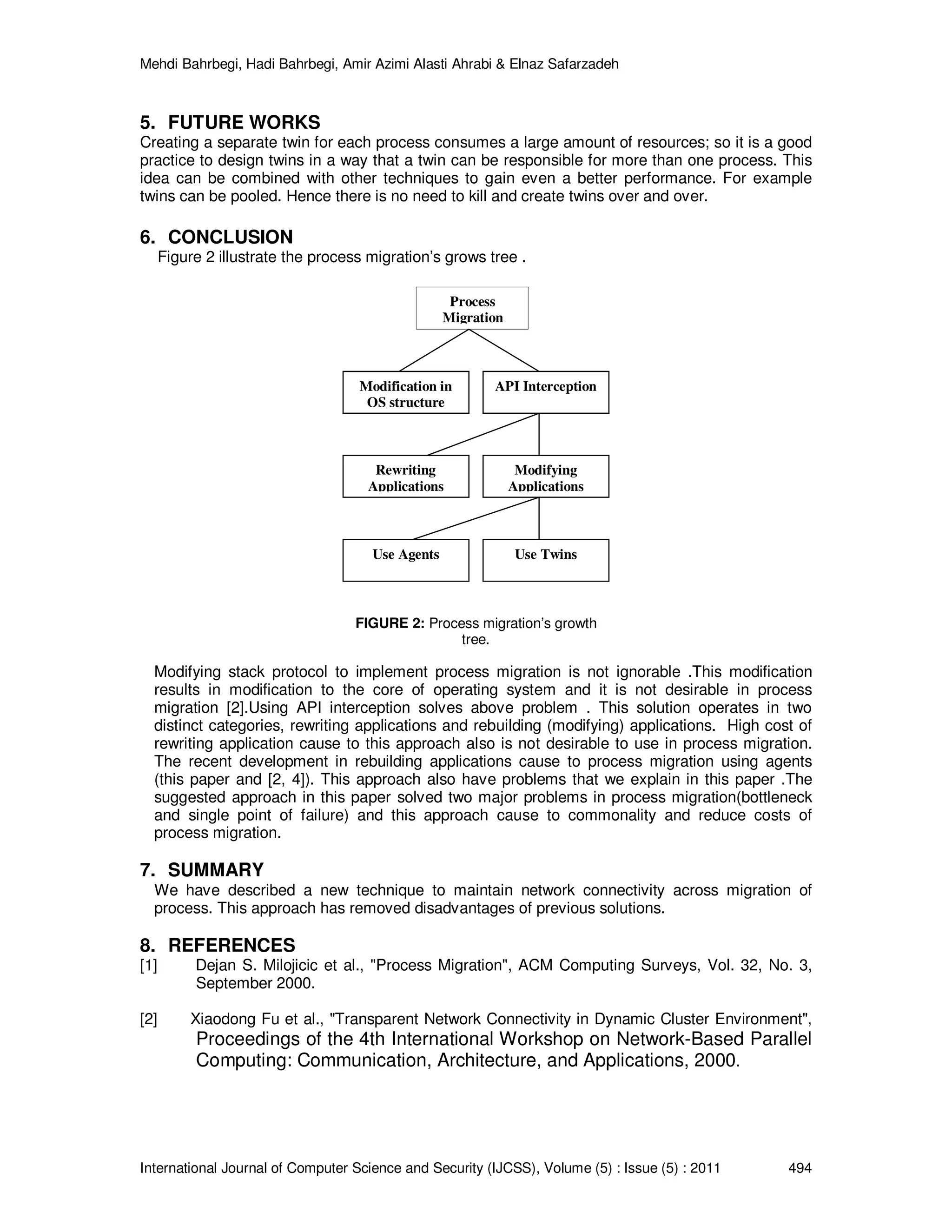Maintenance of Network Connectivity Across Process Migration | PDF | Operating Systems ...