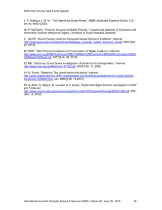 Smartphone Forensic Investigation Process Model | PDF