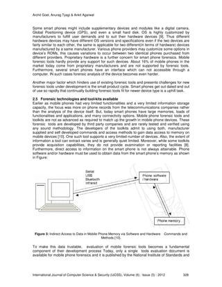 Smartphone Forensic Investigation Process Model | PDF