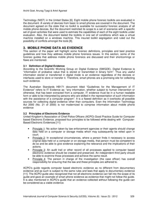 Smartphone Forensic Investigation Process Model | PDF