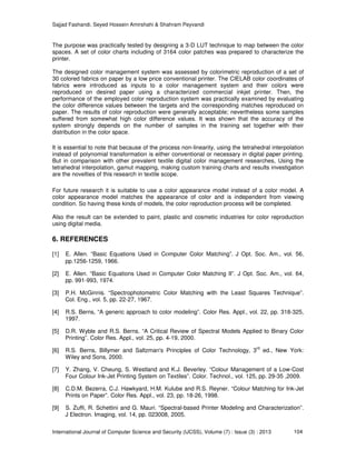 A Simple Method to Build a Paper-Based Color Check Print of Colored ...