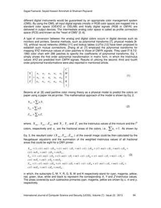 A Simple Method to Build a Paper-Based Color Check Print of Colored ...