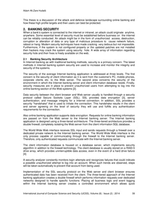 Banking and Modern Payments System Security Analysis | PDF