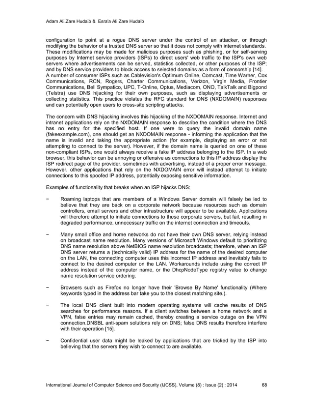 DNS Advanced Attacks and Analysis | PDF | Information and Network Security | Computing