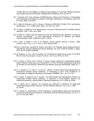 Security Key Management Model for Low Rate Wireless Personal Area Networks | PDF