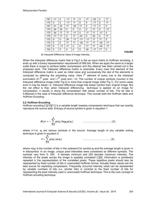 An Image Steganography Algorithm Using Huffman and Interpixel Difference Encoding | PDF
