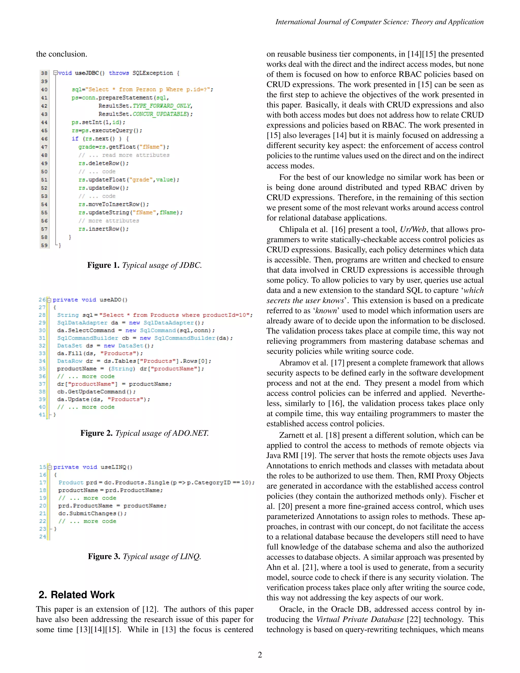 Distributed and Typed Role-based Access Control Mechanisms Driven by CRUD Expressions ...