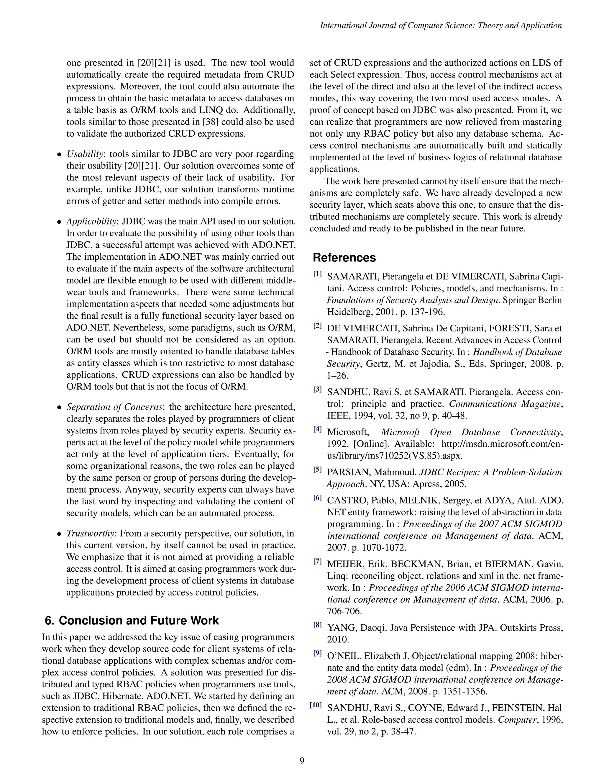 Distributed and Typed Role-based Access Control Mechanisms Driven by CRUD Expressions ...