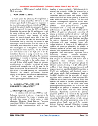 [IJCT-V3I2P21] Authors: Swati Govil, Dr.Paramjeet Rawat | PDF | Computer Networking | Computing