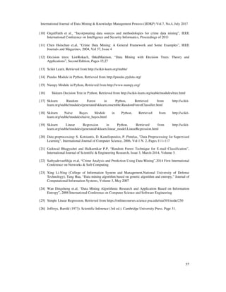 PREDICTIVE MODELLING OF CRIME DATASET USING DATA MINING | PDF
