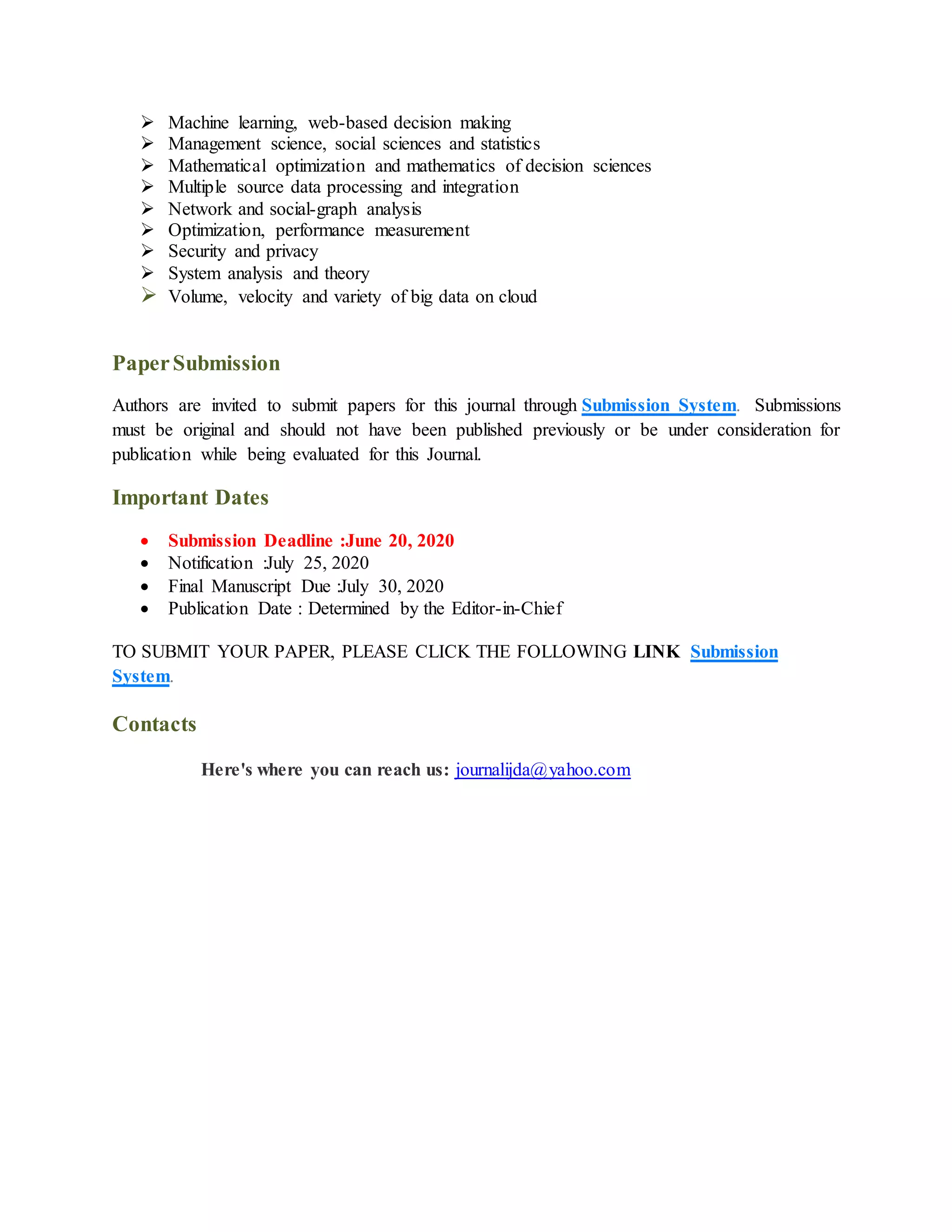 Ijda | DOCX | Databases | Computer Software and Applications