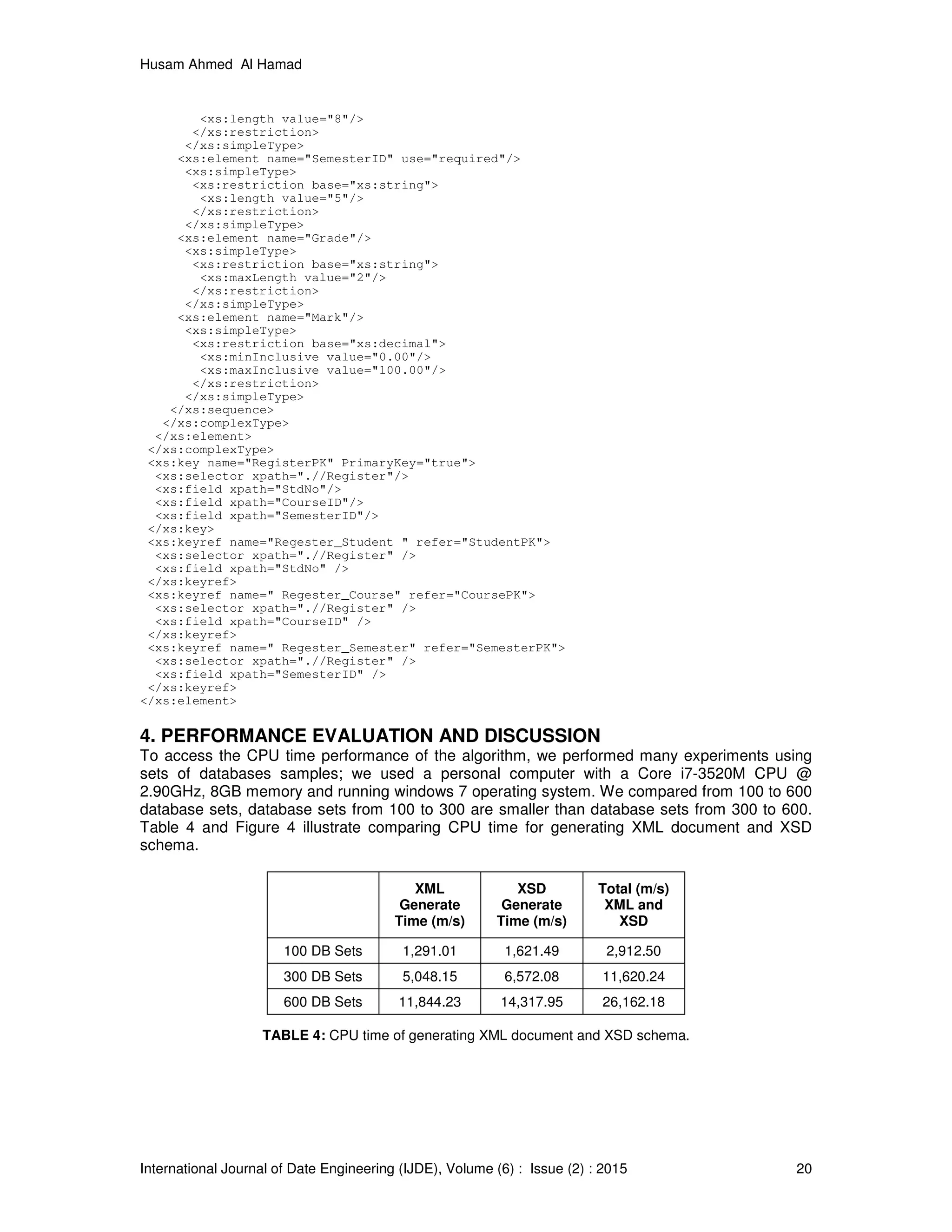 Catalog-based Conversion from Relational Database into XML Schema (XSD) | PDF