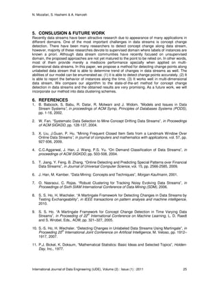 On Tracking Behavior of Streaming Data: An Unsupervised Approach | PDF