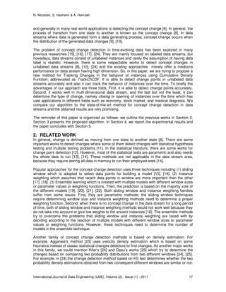 On Tracking Behavior of Streaming Data: An Unsupervised Approach | PDF