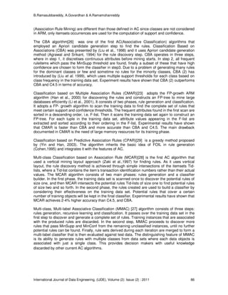 Classification based on Positive and Negative Association Rules | PDF