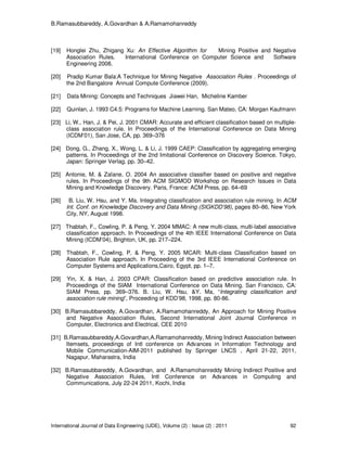 Classification based on Positive and Negative Association Rules | PDF