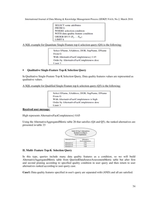 DIRA : A FRAMEWORK OF DATA INTEGRATION USING DATA QUALITY | PDF