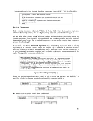 DIRA : A FRAMEWORK OF DATA INTEGRATION USING DATA QUALITY | PDF