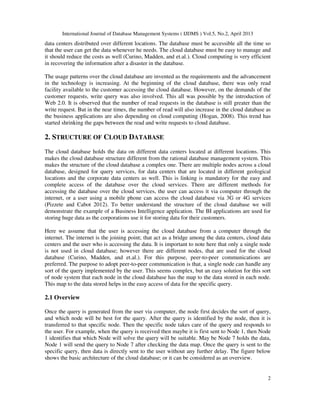 CLOUD DATABASE DATABASE AS A SERVICE | PDF | Cloud Computing | Internet
