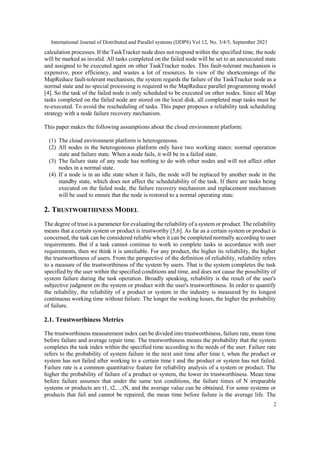 STUDY OF TASK SCHEDULING STRATEGY BASED ON TRUSTWORTHINESS | PDF
