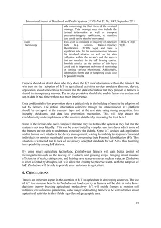 TRUST IN THE ADOPTION OF INTERNET OF THINGS FOR SMART AGRICULTURE IN ...