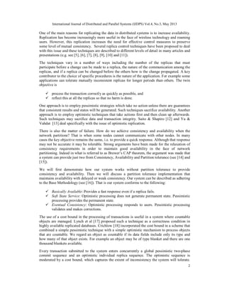 A LIGHT-WEIGHT DISTRIBUTED SYSTEM FOR THE PROCESSING OF REPLICATED COUNTER-LIKE OBJECTS | PDF