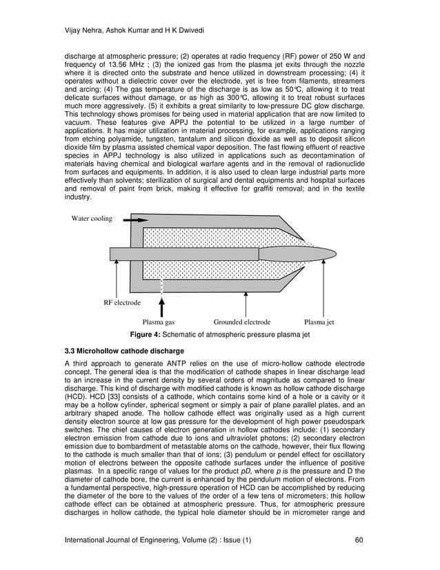 Atmospheric Non-Thermal Plasma Sources | PDF | Chemistry | Science