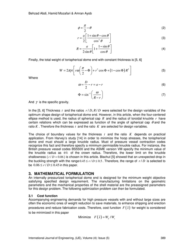 Using Imperialist Competitive Algorithm to Find the Optimum Shape ...