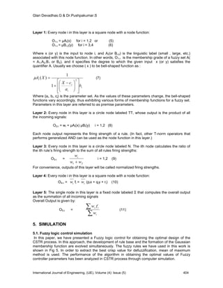 Intelligent Controller Design for a Chemical Process | PDF
