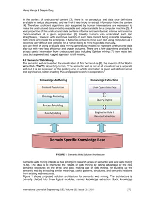 Semantic Web Mining of Un-structured Data: Challenges and Opportunities | PDF