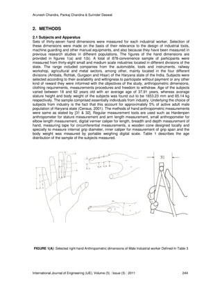Analysis of Hand Anthropometric Dimensions of Male Industrial Workers ...