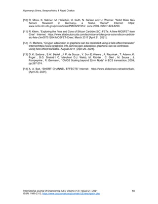 FETs as a Congruous Hardware in Embedded Technology and Sensors | PDF