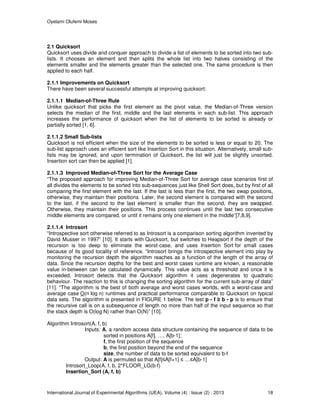Bidirectional Bubble Sort Approach to Improving the Performance of ...