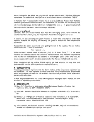 An Improvement to the Brent’s Method | PDF | Computing | Technology ...