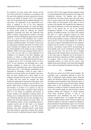 Intellectual capital: A modern model to measure the value creation in a ...