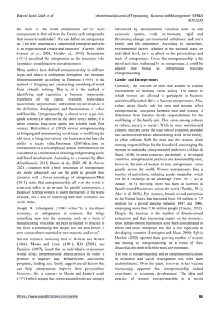 Factors affecting the Success of Female Entrepreneurs in Kurdistan | PDF