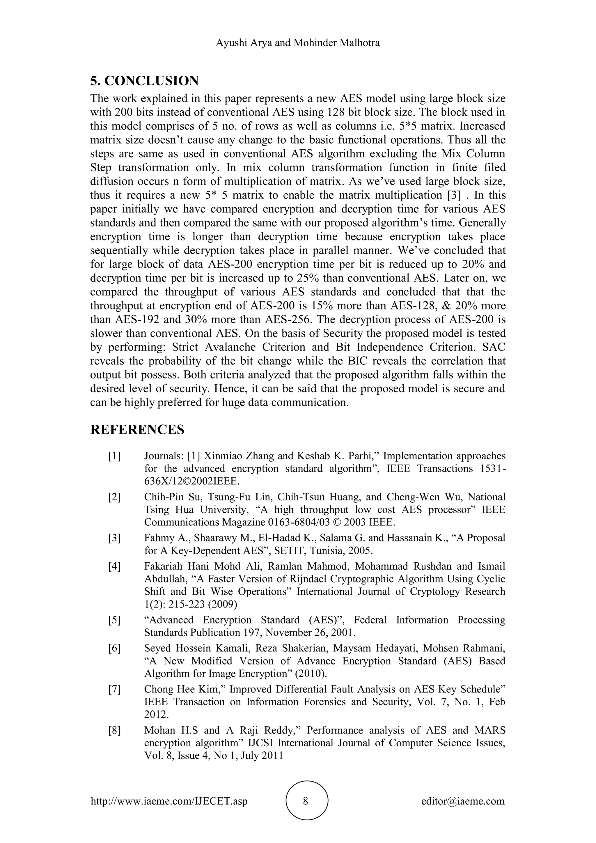 EFFECTIVE AES IMPLEMENTATION | PDF EFFECTIVE AES IMPLEMENTATION | PDF