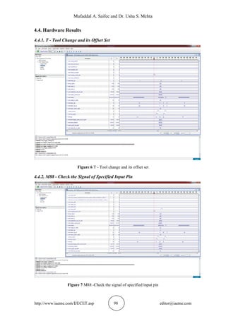 DESIGN AND IMPLEMENTATION OF FPGA BASED G CODE COMPATIBLE CNC LATHE CONTROLLER | PDF
