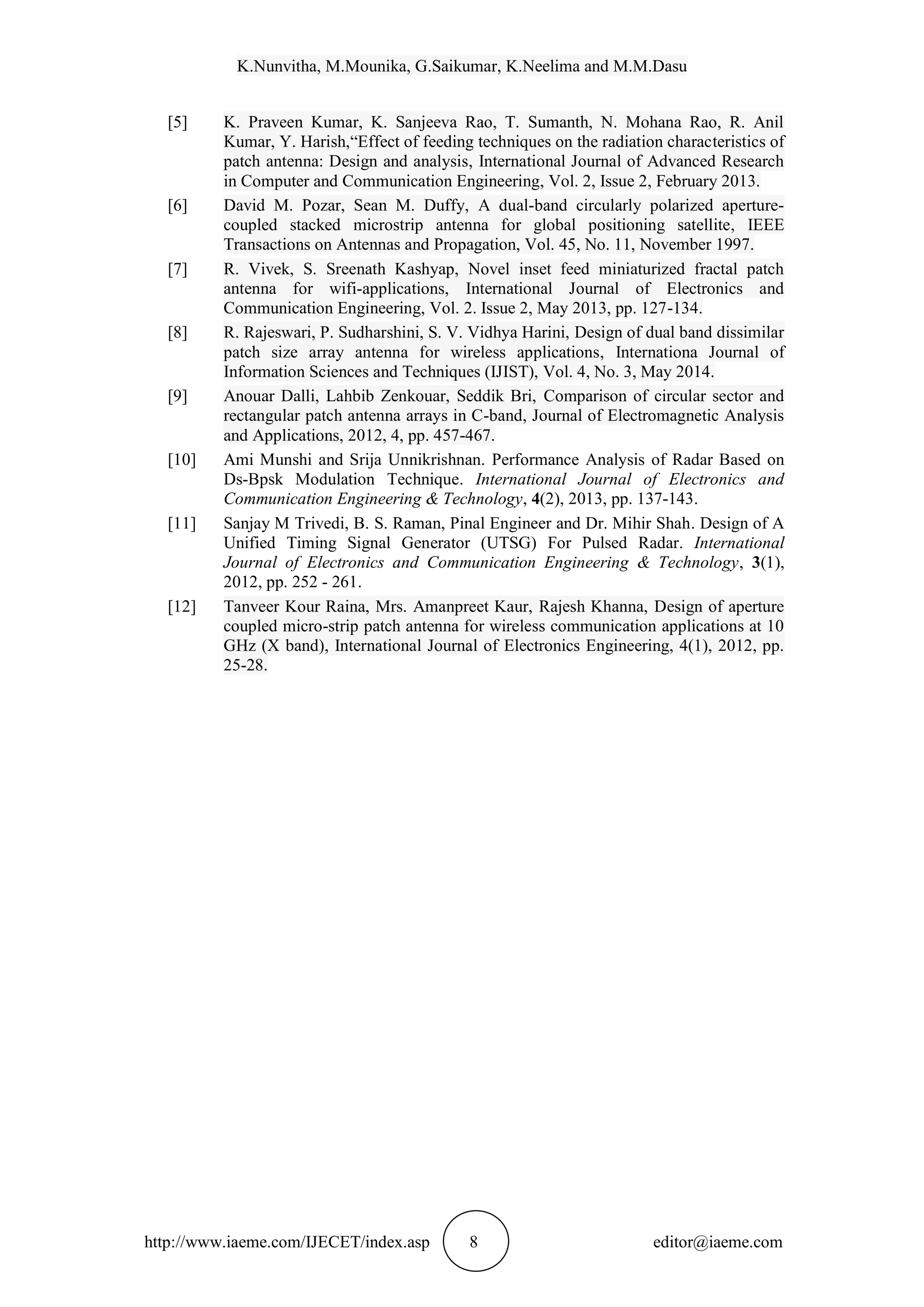 Side Lobe Reduction Of Circular Array Using Taylor Distribution Function In Radar Applications Pdf
