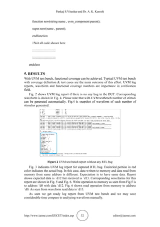 UVM ARCHITECTURE FOR VERIFICATION | PDF