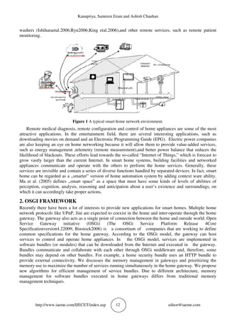 NAIVE APPROACH FOR MEMORY MANAGEMENT IN SMART HOME GATEWAYS | PDF | Internet | Computing