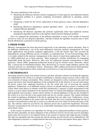 NAIVE APPROACH FOR MEMORY MANAGEMENT IN SMART HOME GATEWAYS | PDF ...