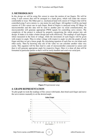 DESIGN OF A PROSTHETIC ARM USING FLEX SENSOR | PDF