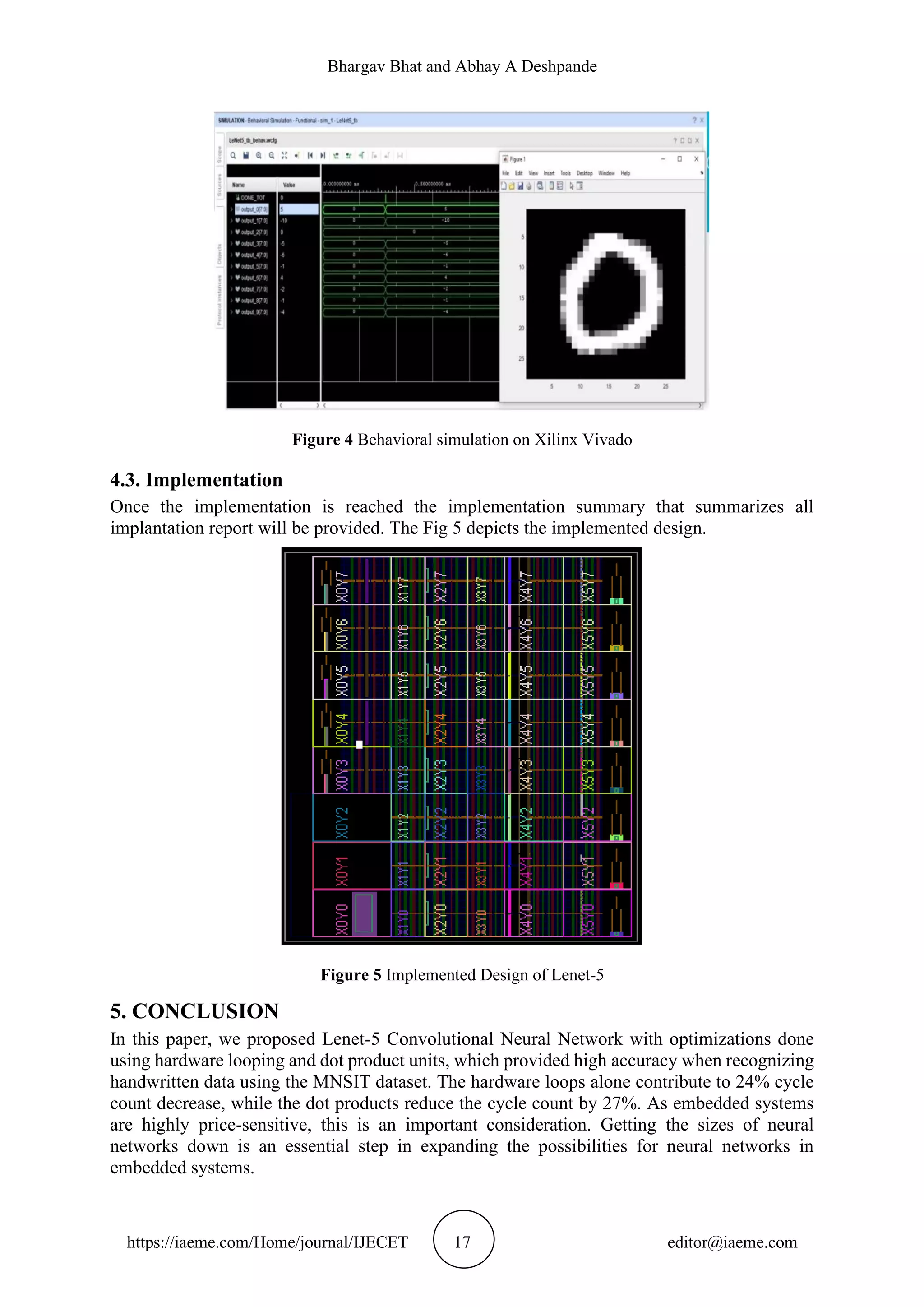 Accelerated Deep Learning Inference From Constrained Embedded Devices Pdf