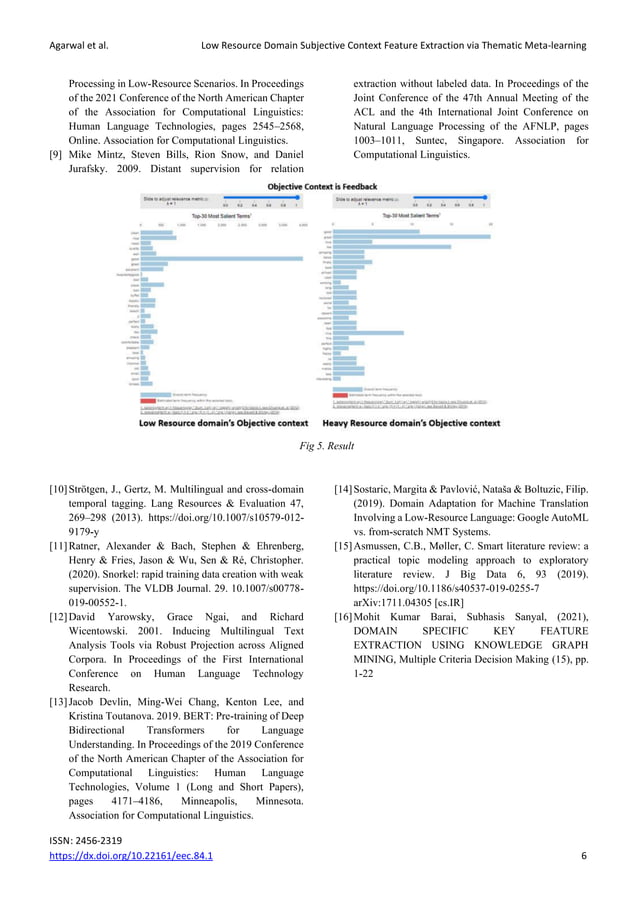 Low Resource Domain Subjective Context Feature Extraction via Thematic Meta-learning | PDF