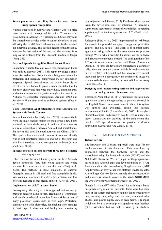 Voice Controlled Home Automation System | PDF | Home Appliances | Home & Garden