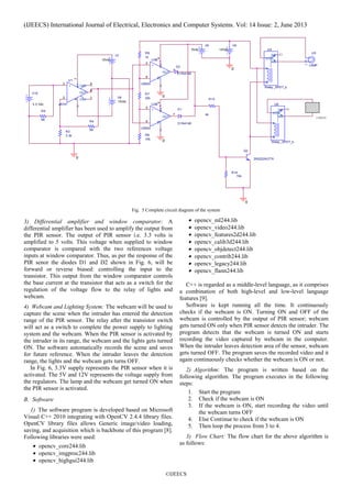 PIR based security system | PDF